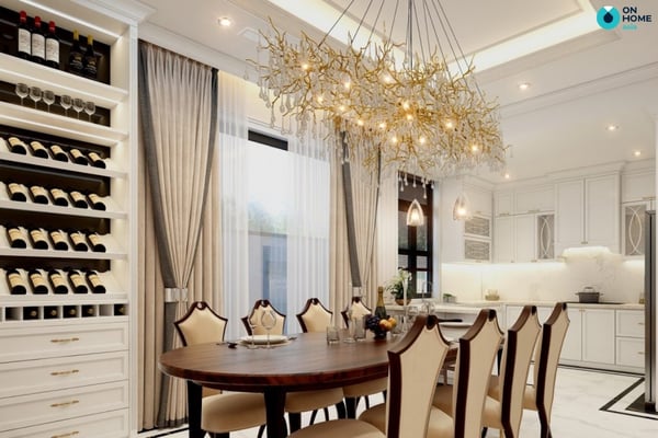 30+ mẫu đèn thả bàn ăn phòng bếp đẹp và ấn tượng nhất hiện nay